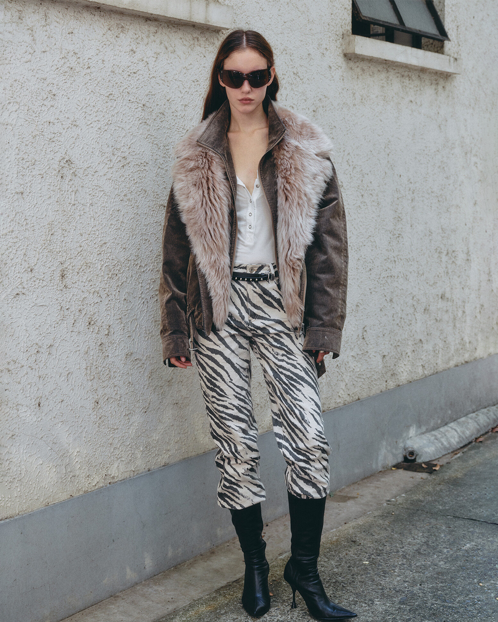 Firelady Northern Song Two-Tone Toka Fur-Trimmed Down Parka Coat – MTG